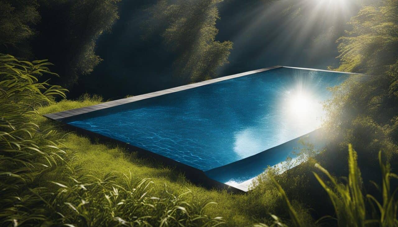 Is clear or blue solar cover better?